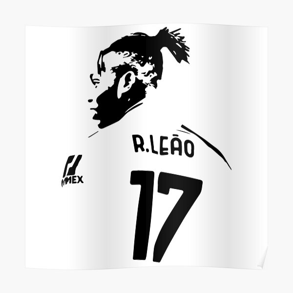 "Rafael Leão football player illustration" Poster for Sale by Jimmy ...