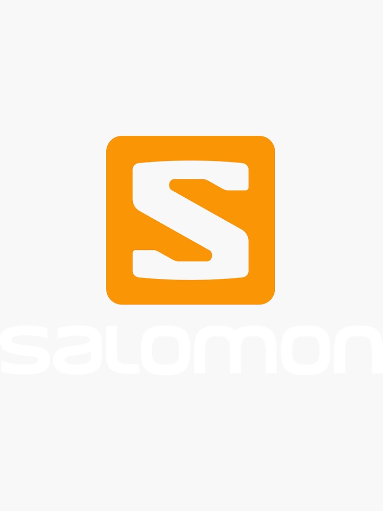 "best of salomon logo" Sticker for Sale by junnadeva | Redbubble