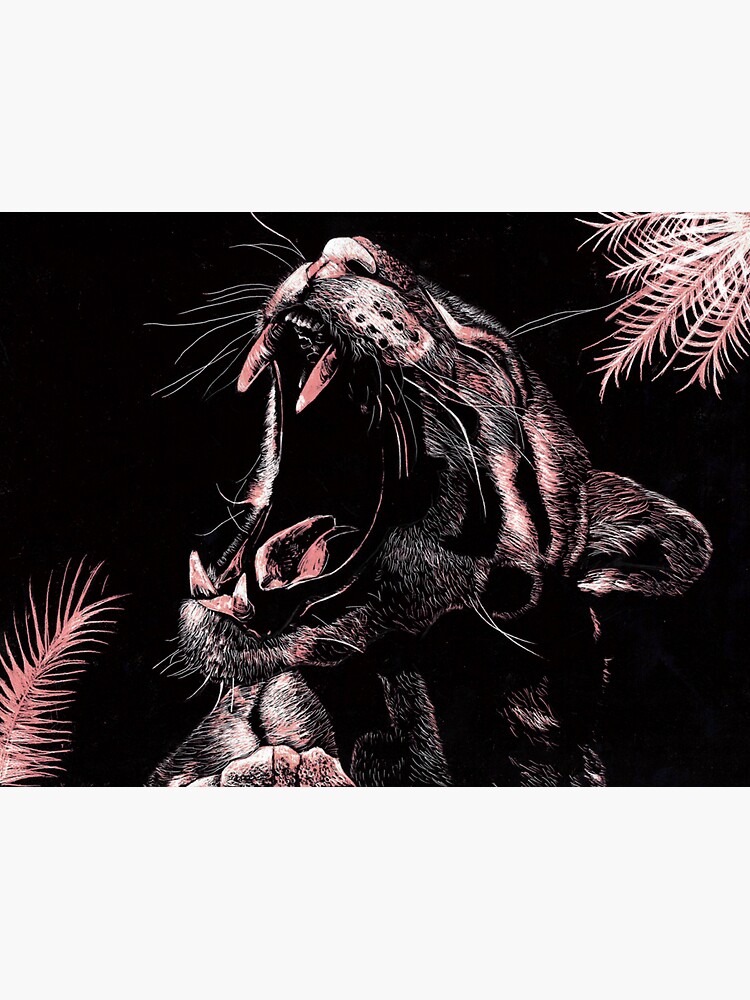 "Tiger" Sticker for Sale by Bel-Atizay | Redbubble