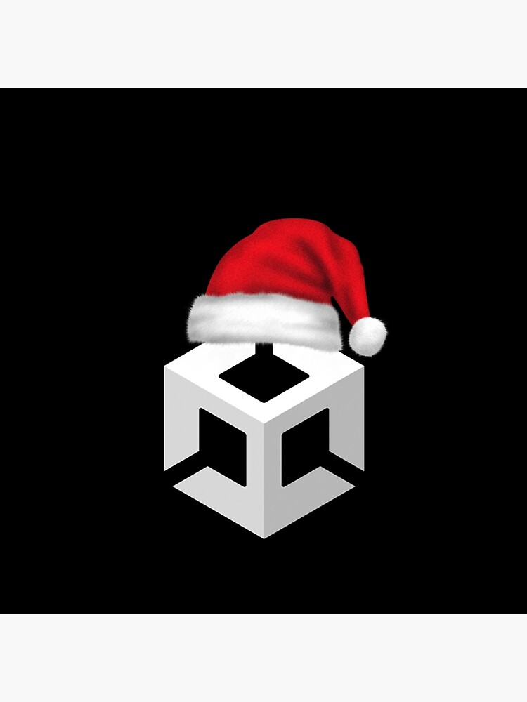 Unity Logo Christmas Unity Game Developer Christmas Poster For Sale By Rbsupercool Redbubble