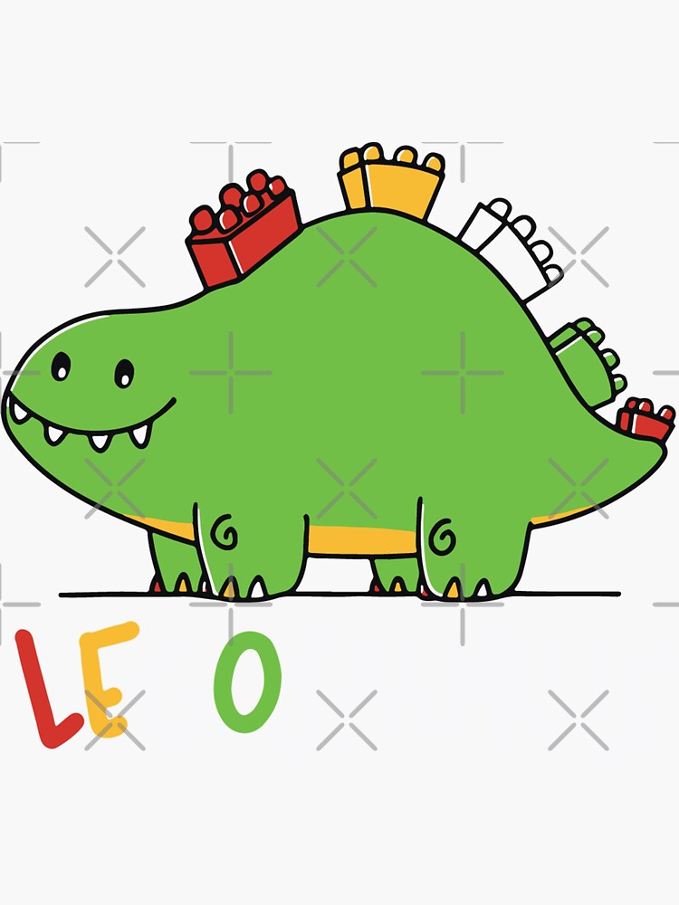 "Legosaurus Legos Saurus " Sticker for Sale by ralfjohnson | Redbubble