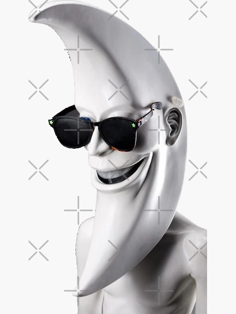 "Mac Tonight(Moonman)" Sticker for Sale by OfftheSpectrum | Redbubble