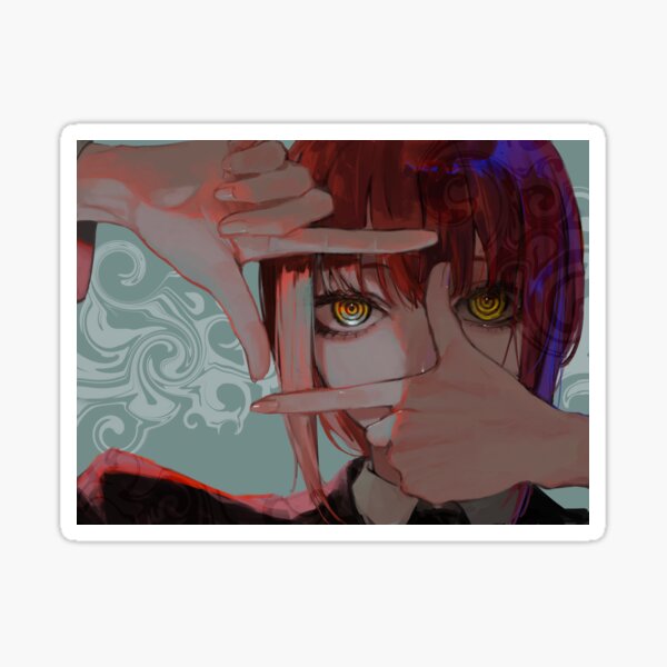 "MAKIMA" Sticker by S-DESIGNS-S | Redbubble