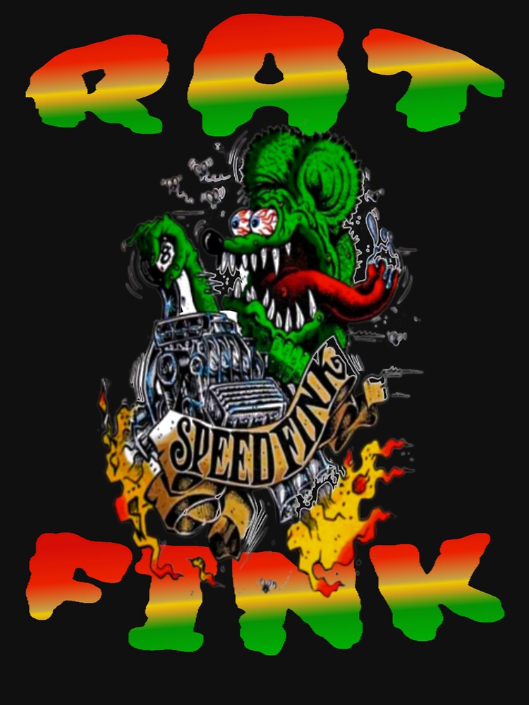 "Rat fink rat fink " T-shirt for Sale by ADLERART2023 | Redbubble | rat ...
