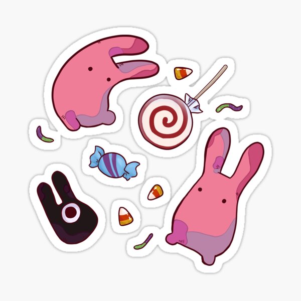 "mokke tbh and candy" Sticker for Sale by AnyPevy | Redbubble