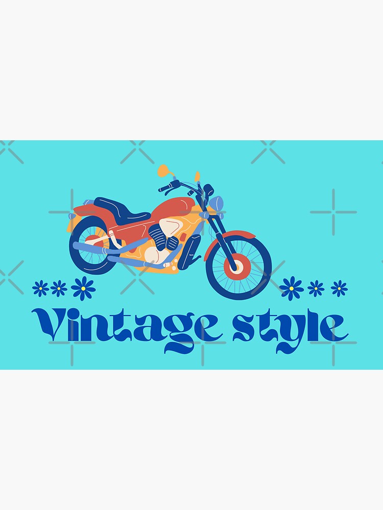 "Vintage Bike" Sticker for Sale by Queen-Sheeba | Redbubble