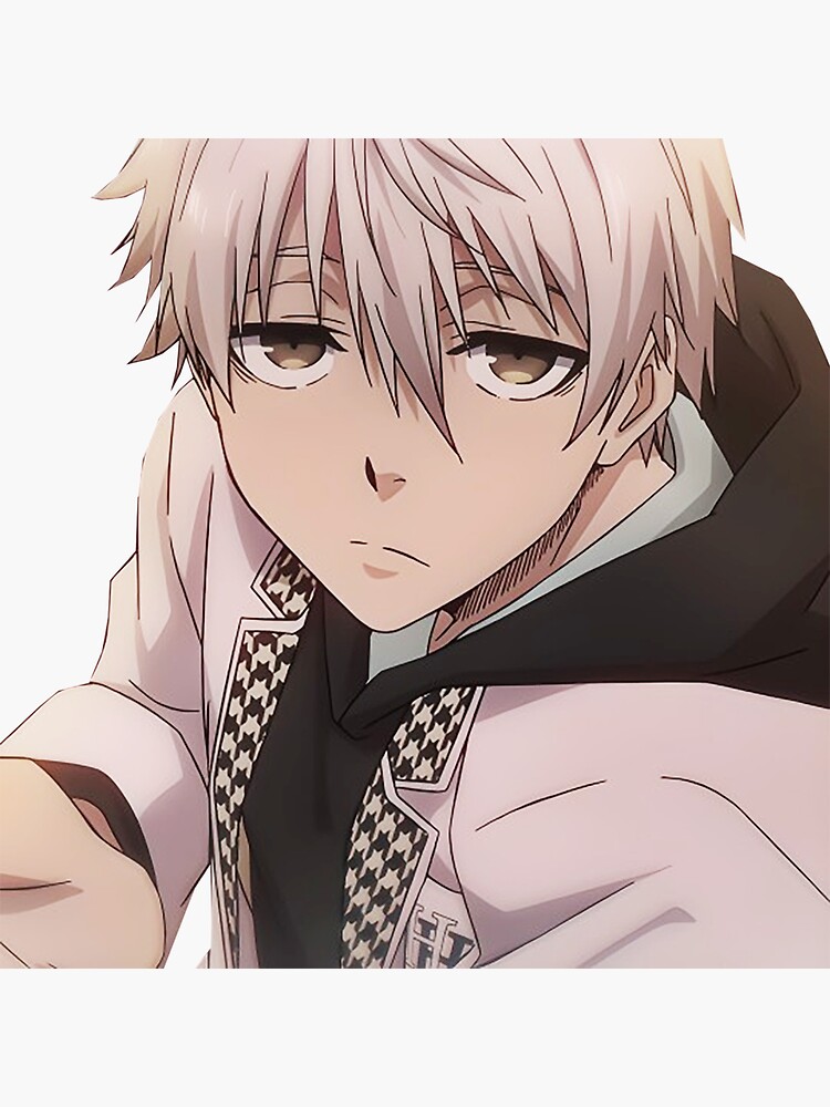 "Seishiro Nagi (Blue Lock)" Sticker for Sale by kawaiicrossing | Redbubble