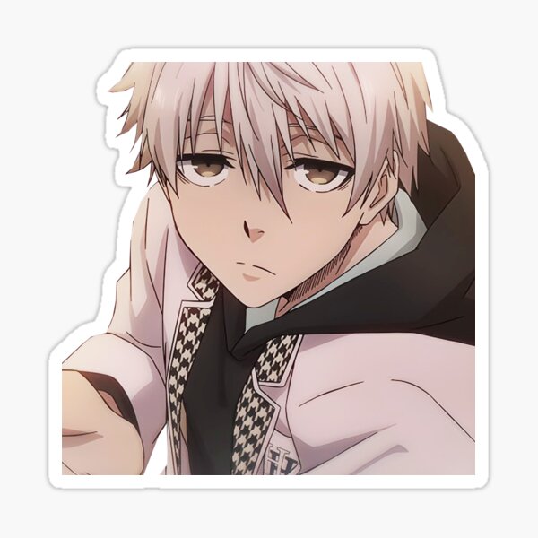 "Seishiro Nagi (Blue Lock)" Sticker for Sale by kawaiicrossing | Redbubble