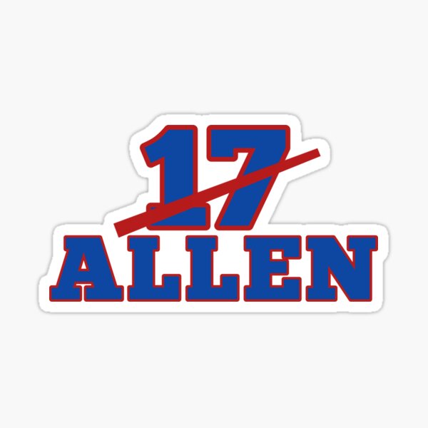 "Josh Allen Big / Josh Allen / Bills / American Football" Sticker for ...