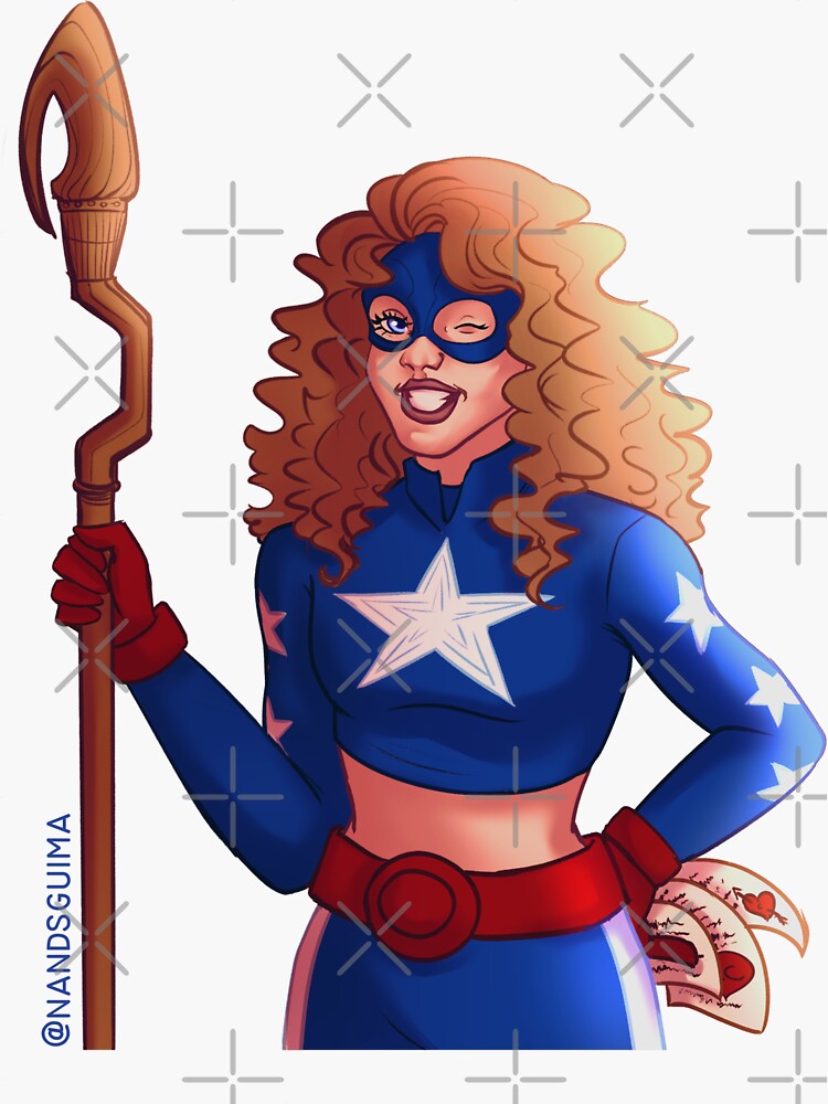 "Stargirl! " Sticker for Sale by nandsguima | Redbubble