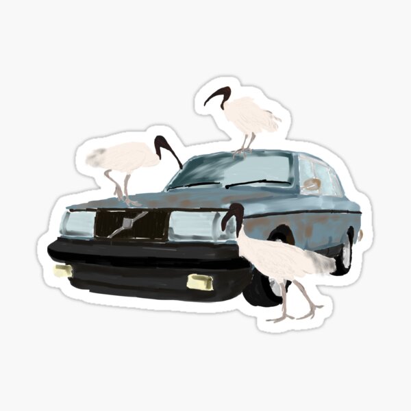 "Aussie Hood Rat" Sticker by Stinky1138 | Redbubble