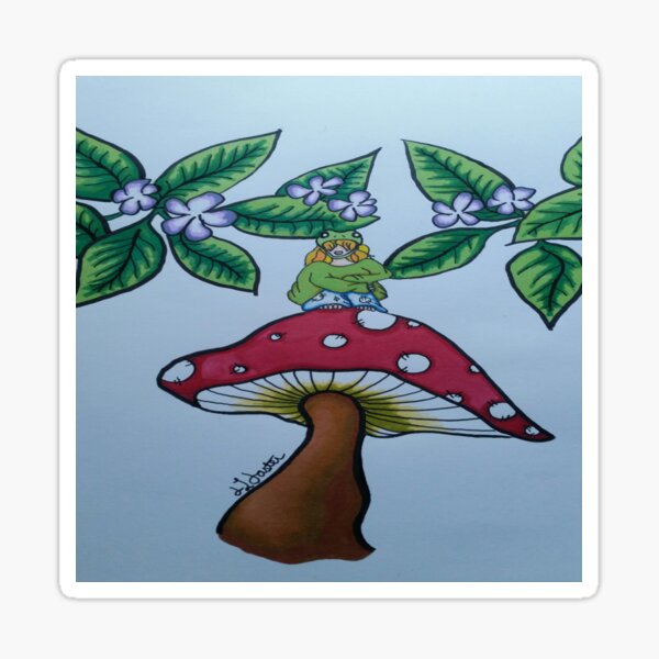 "Lil Froggy " Sticker for Sale by JLJasterArt | Redbubble