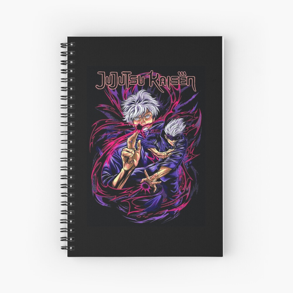 "Gojo Satoru" Spiral Notebook for Sale by best757shop | Redbubble