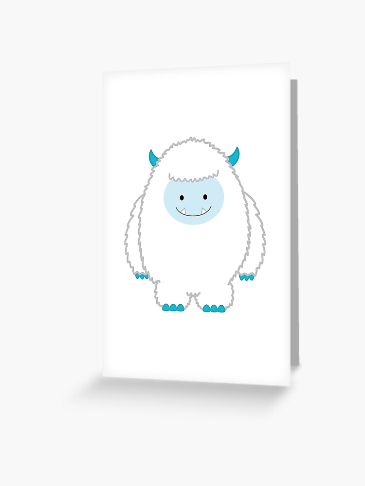 "Yeti | by queenie's cards" Greeting Card for Sale by queeniescards ...