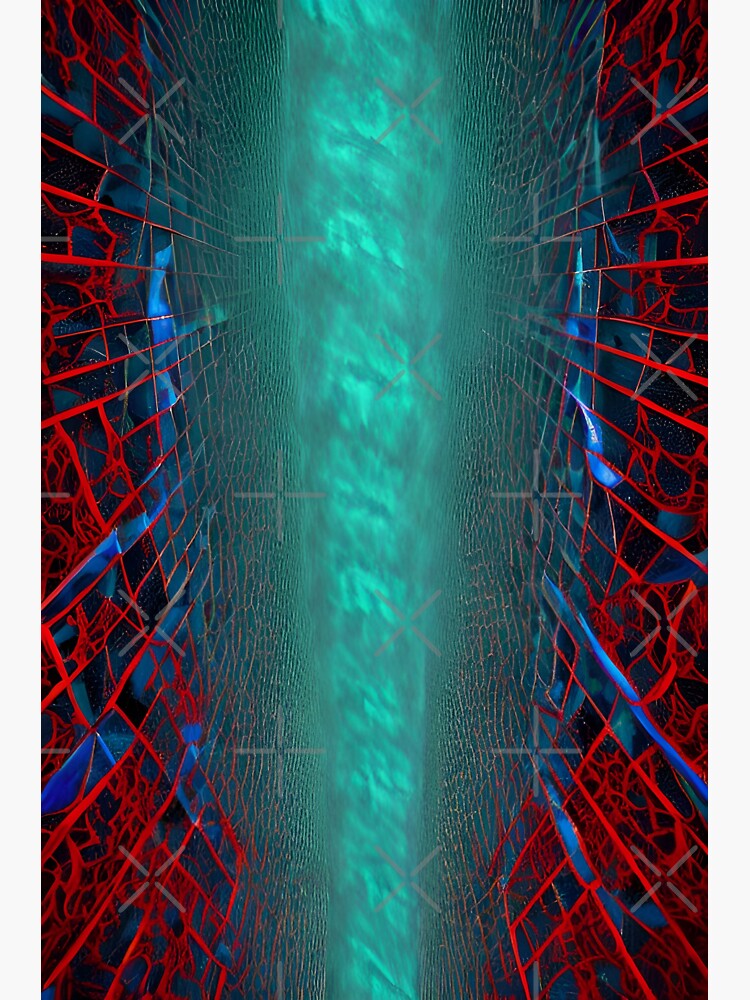 "Clearwater (P0136) depth immersion" Sticker for Sale by PatternZone ...