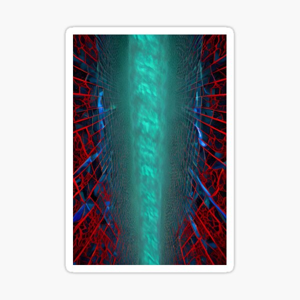 "Clearwater (P0136) depth immersion" Sticker for Sale by PatternZone ...