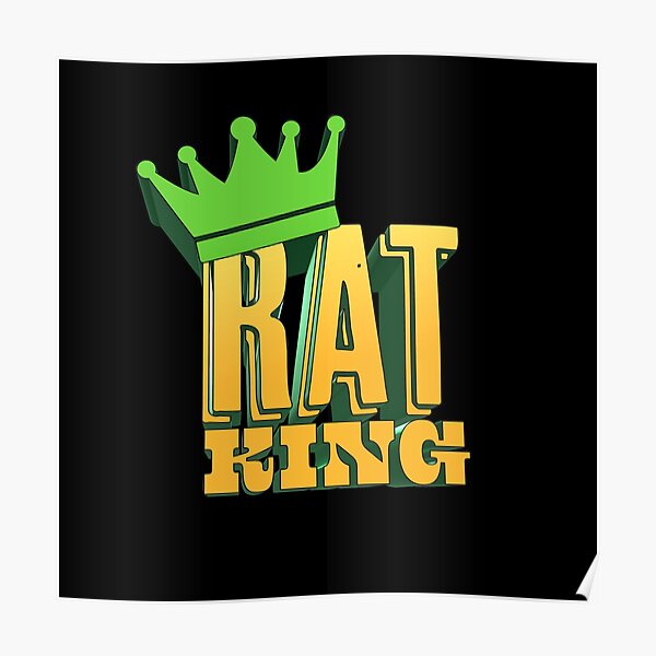"Rat King - Theo Von Fan Design" Poster for Sale by ThisShouldBaT ...