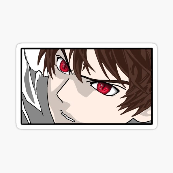 "Tsukune Aono Colour Panel" Sticker for Sale by True2Form | Redbubble