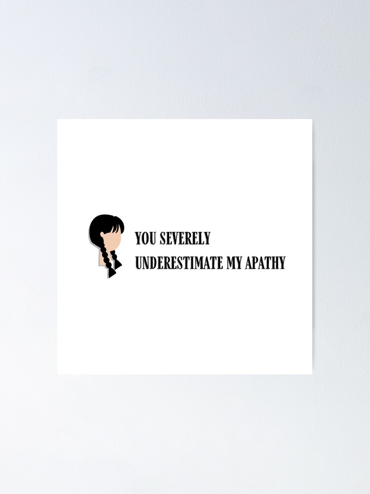 "Dark humour | Addams family inspired | Netflix 2022" Poster for Sale ...