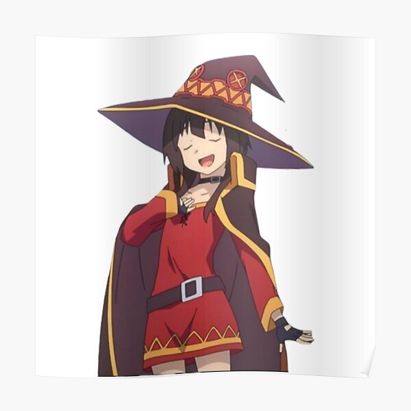 "Megumin Proud Konosuba" Poster for Sale by Aestheticanime2 | Redbubble