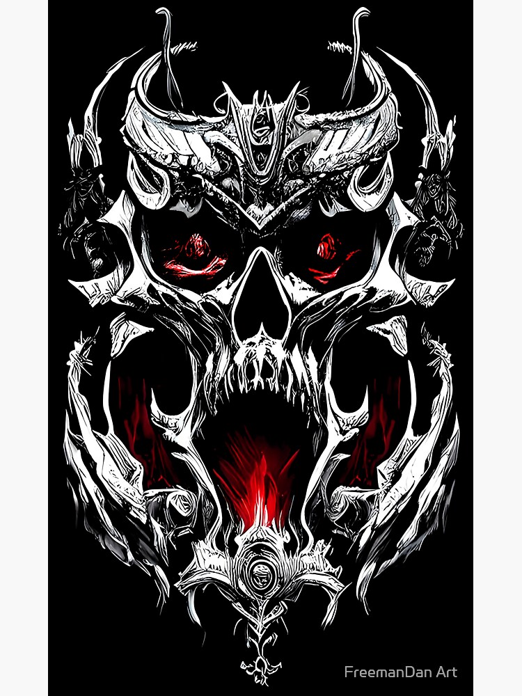 "2d Skulls 03" Sticker for Sale by PsymetryArt | Redbubble
