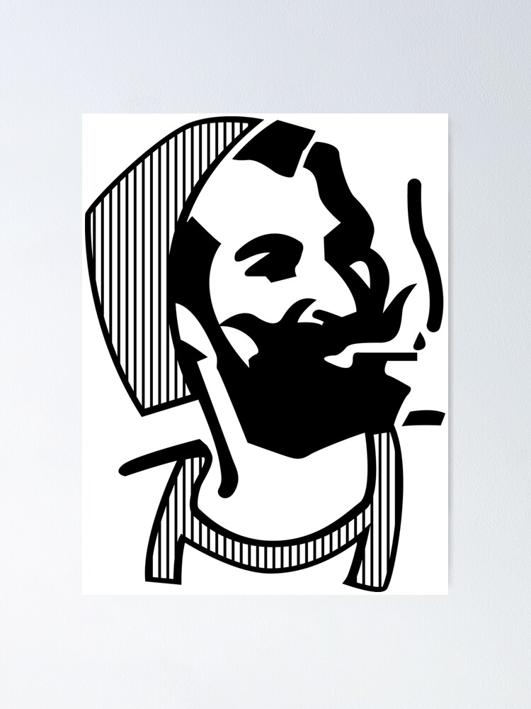 "Zig Zag Man" Poster for Sale by ItsMeRuva | Redbubble
