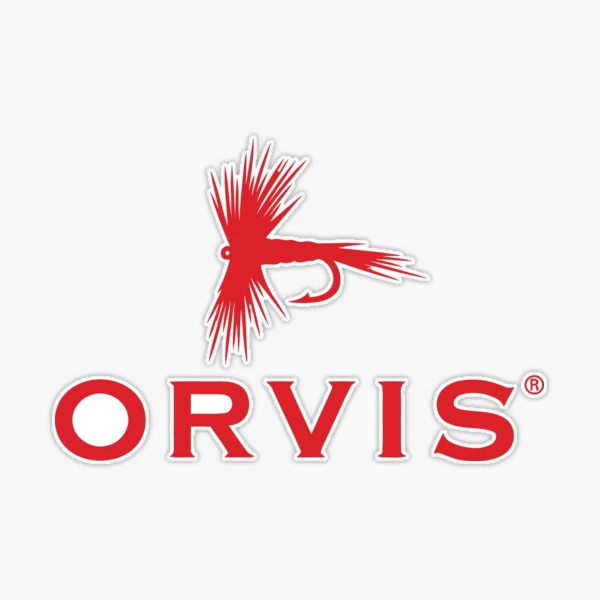 Orvis Vliegvissers Stickers Orvis Fauna Hengelsport