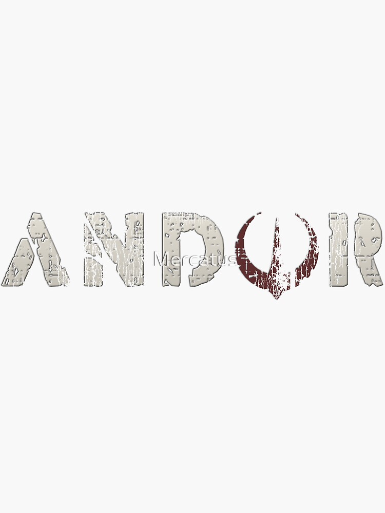 Andor Logo Color Sticker For Sale By Mercatus Redbubble 