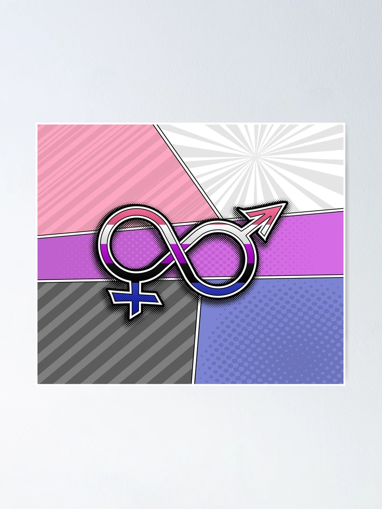 Geschlechtsfluid Symbol