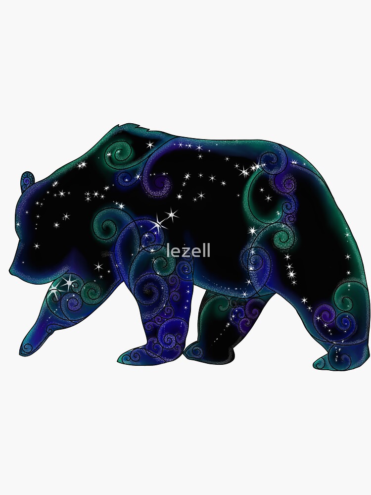 "Ursa Major" Sticker for Sale by lezell | Redbubble