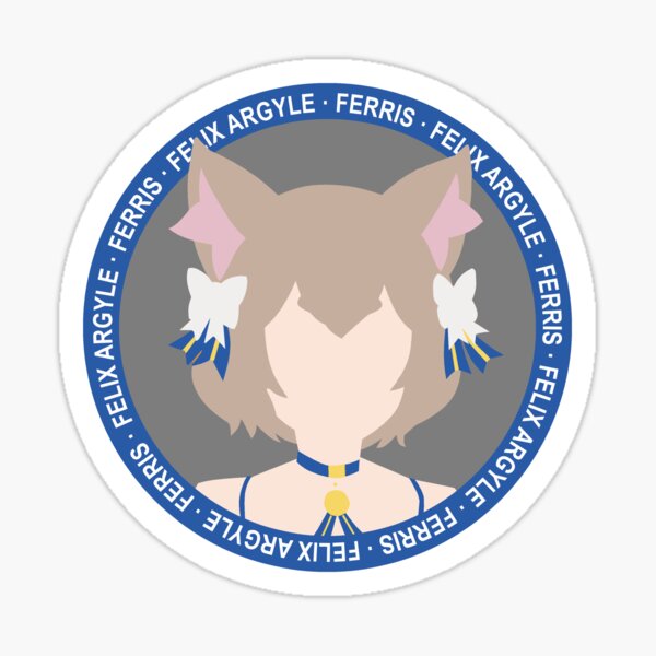 "Ferris - Felix Argyle" Sticker by DisketteDesign | Redbubble