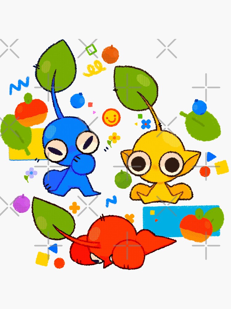 "Pikmin 4" Sticker for Sale by ABZDesigner | Redbubble