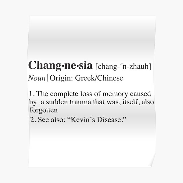 "community changnesia black " Poster for Sale by CleopatraIsador ...