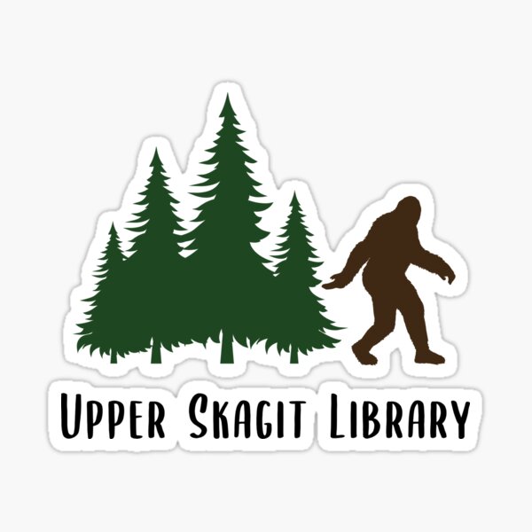 "Upper Skagit Library - Logo Color" Sticker for Sale by FriendsOfUSL ...