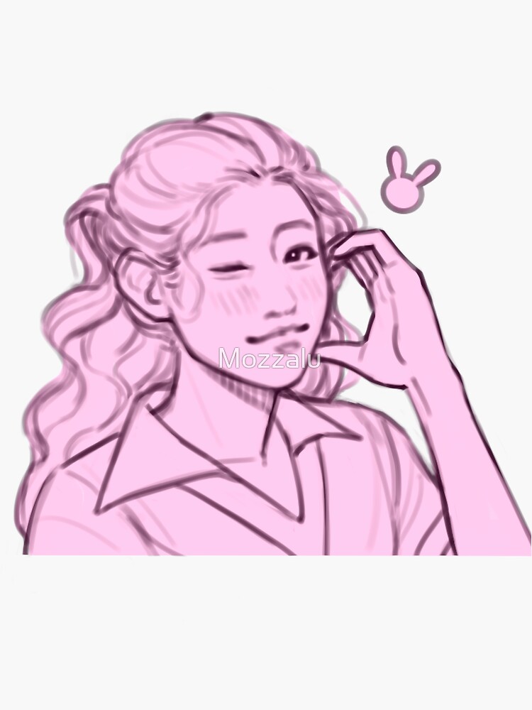 "Heejin Hi High" Sticker for Sale by Mozzalu | Redbubble