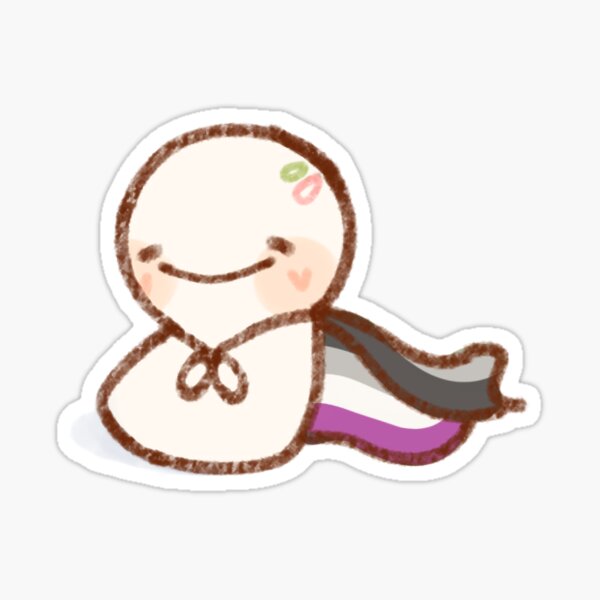 "dream blob asexual pride" Sticker for Sale by Jun-hug | Redbubble