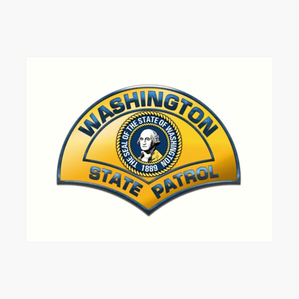 "Washington State Patrol - Police Badge - Highway Patrol Trooper ...