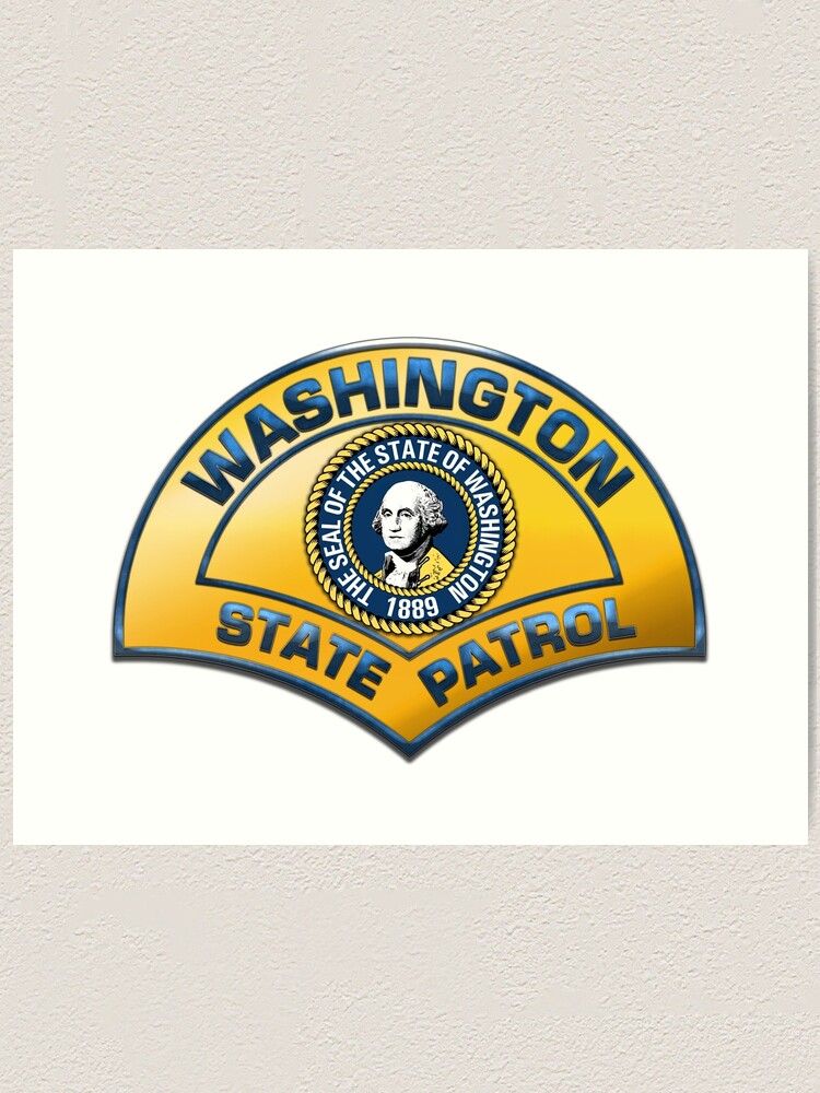 "Washington State Patrol - Police Badge - Highway Patrol Trooper ...