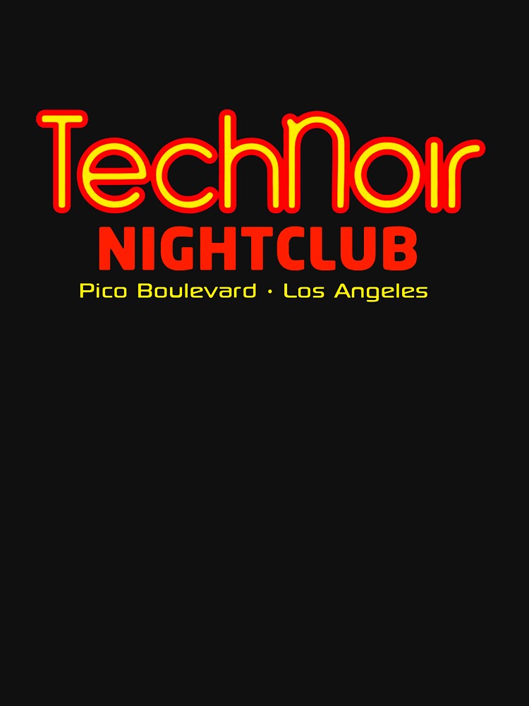 "Tech Noir Nightclub Inspired by Terminator Printed Tech Noir Nightclub ...