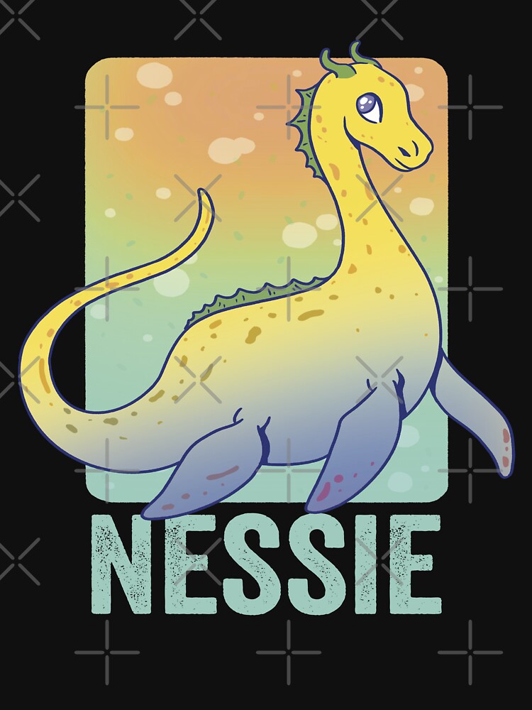 "Loch Ness Monster Nessie" T-shirt for Sale by Tastyle | Redbubble ...