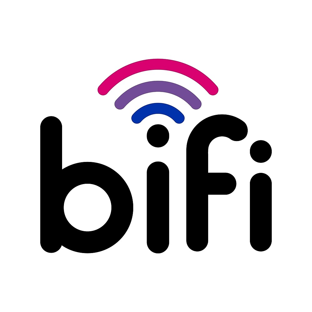 "Bi-Fi v2" by SarahRoses | Redbubble