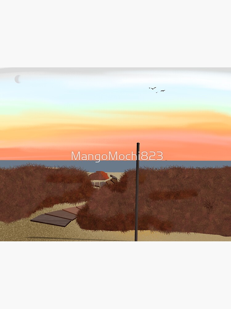 "Cape Cod sunset" Sticker for Sale by MangoMochi823 | Redbubble