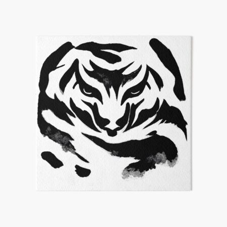"Calligraphy Tiger Sumi-e Tiger Zen Art Bokuseki Ukiyo-e Tiger Zen ...