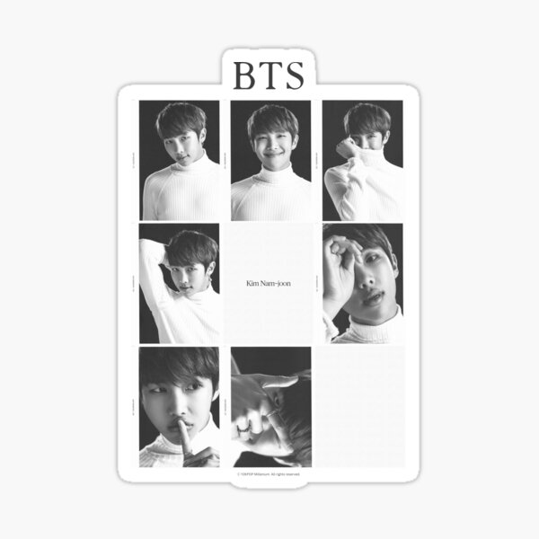 "BTS RM" Sticker for Sale by bcm1996manila | Redbubble