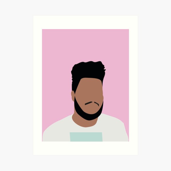 "Khalid Vector Art" Art Print for Sale by ryanbyun | Redbubble