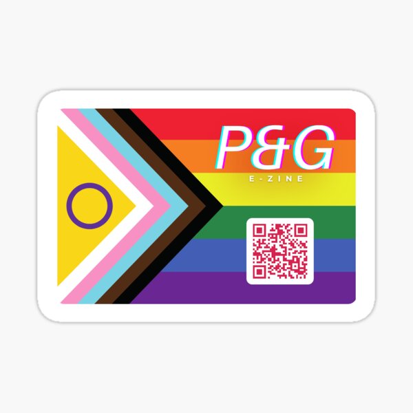 "Pride And Gender E-Zine Progressive Pride Flag" Sticker for Sale by ...