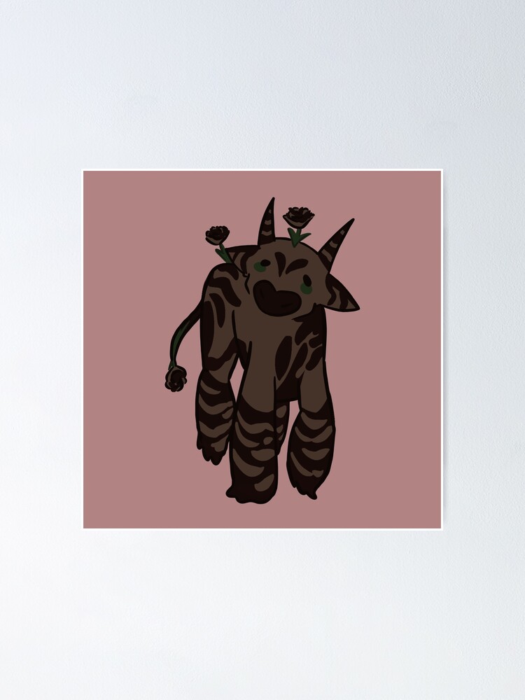 "minecraft wither rose moobloom" Poster for Sale by aokayah | Redbubble