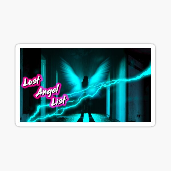 "Lost Angel List - Variant 4 - Dec 2022" Sticker for Sale by Hollow9ine ...