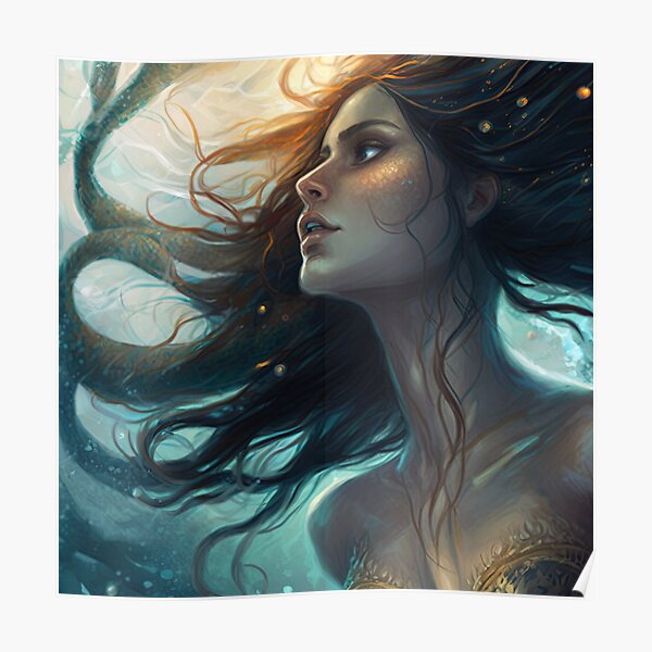 "Azure" Poster for Sale by soria-moria | Redbubble