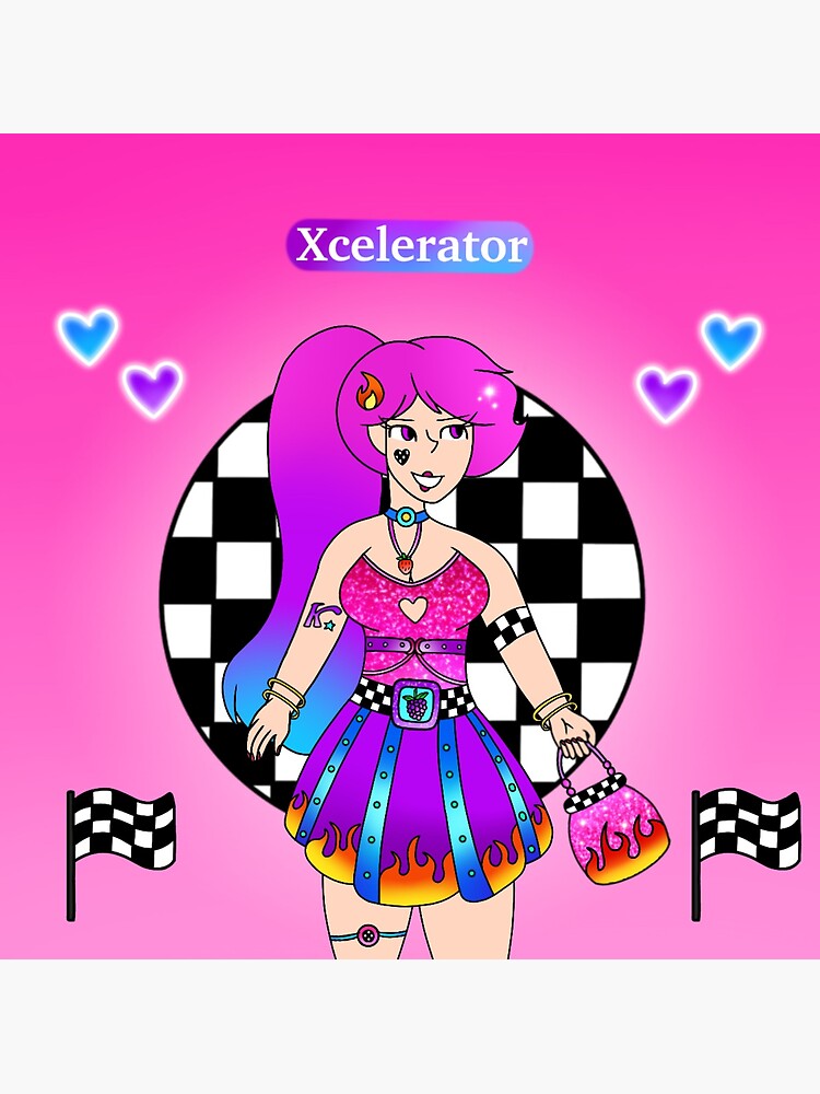 "Xcelerator OC" Sticker for Sale by astrollacium | Redbubble